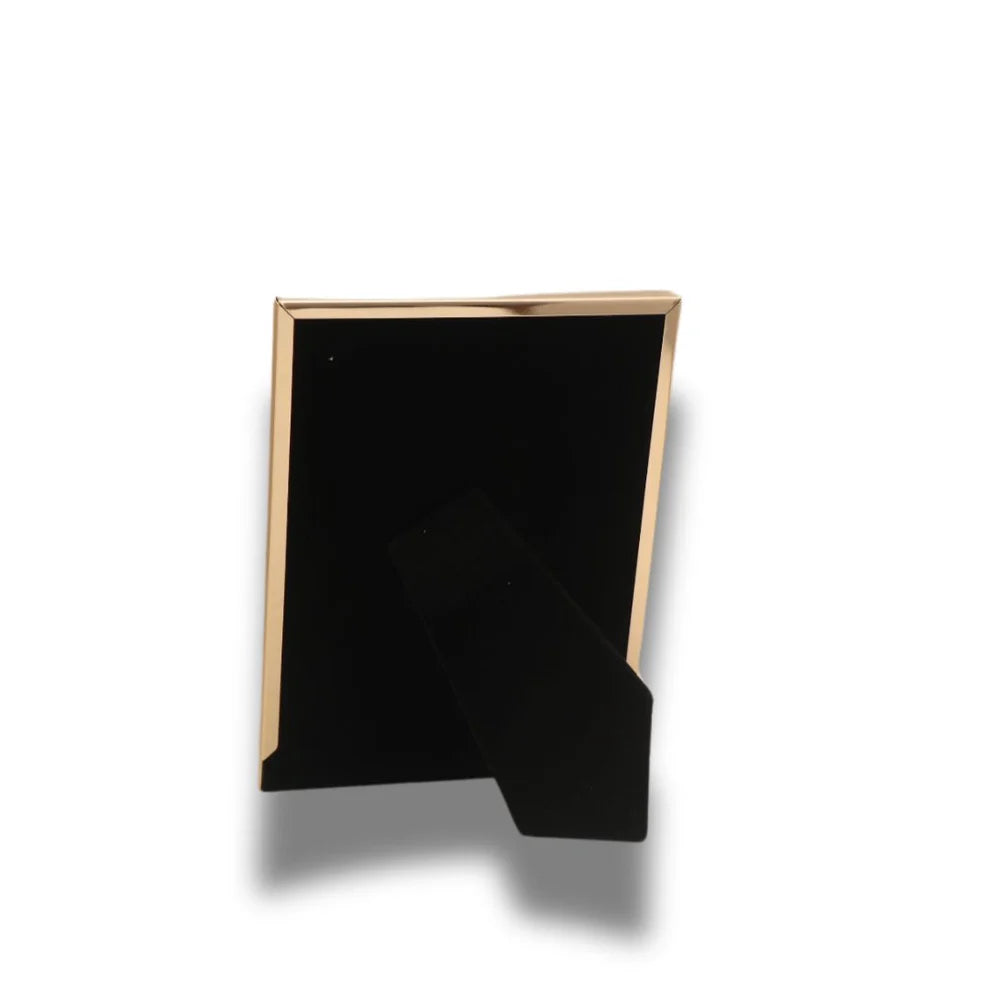 Engraved Gold Picture Frame | Personalized Photo Frame | Modern Gold Frame