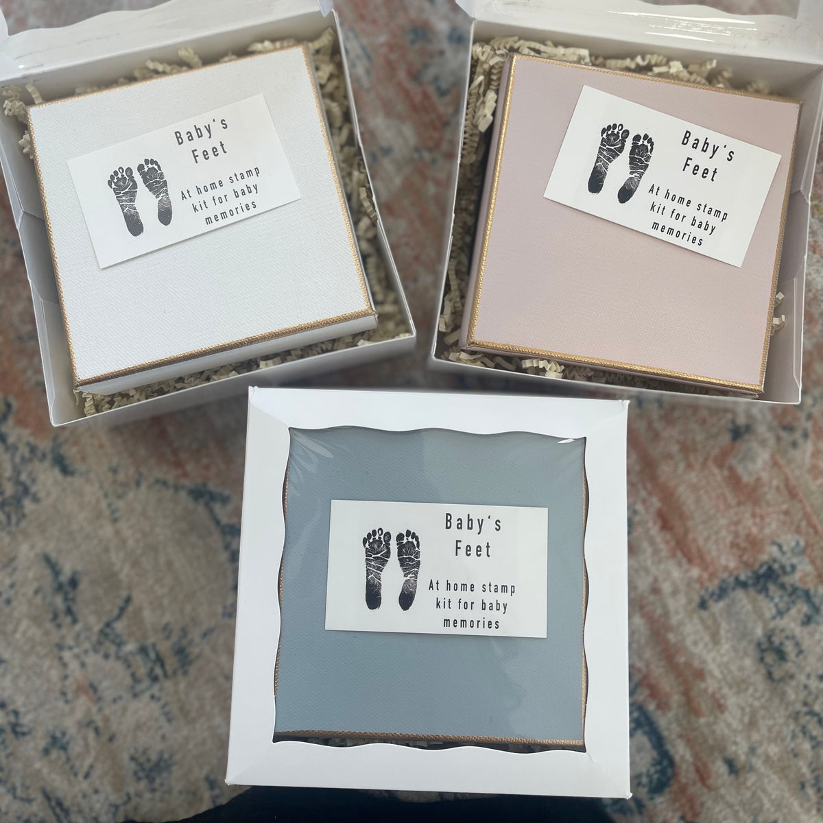 Baby's Feet Stamp Kit | Baby Feet | Baby Gift | Baby Memories | Stamp Kit