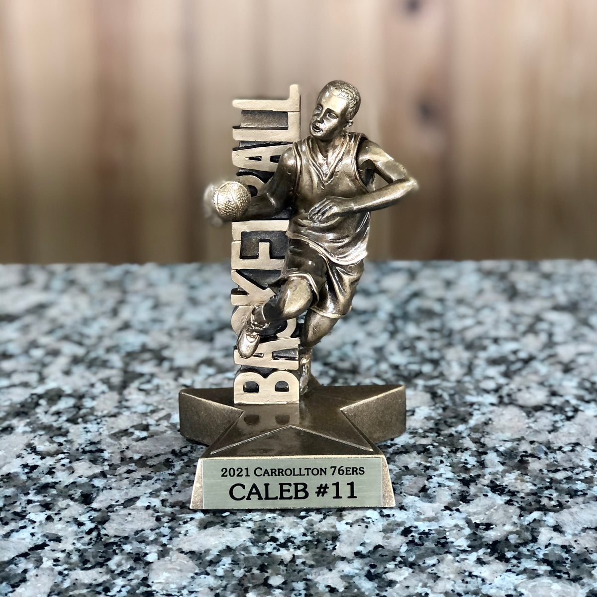 Billboard Basketball Trophy | Basketball Awards | FREE Engraved Plate