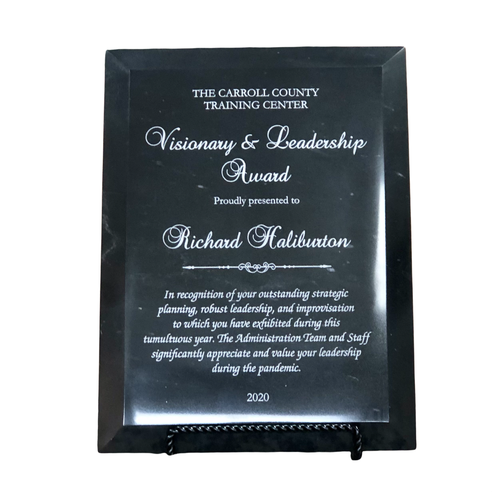 Custom Engraved Marble Plaque | Marble Memorial Plaque | Memory Plaque