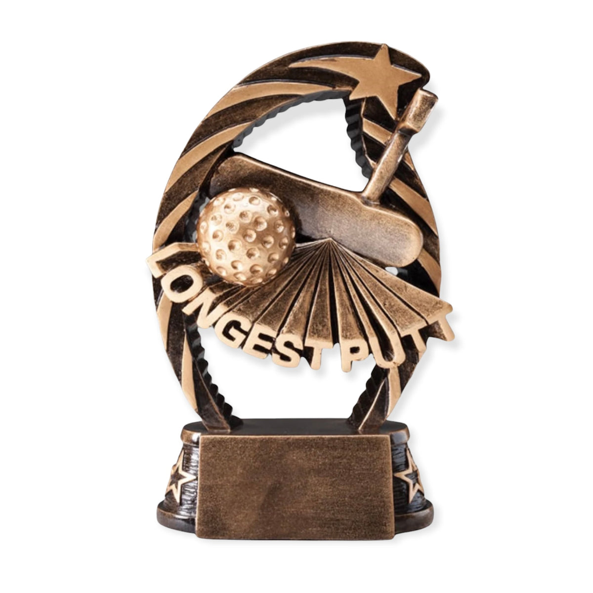 Longest Putt Trophy | Longest Putt Golf Award | Golf Tournament Awards